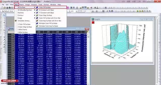 【技能】Origin教程：三维图形的绘制 - 知乎