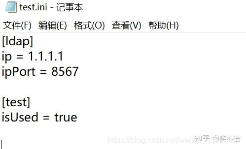 java使用ini4j读写和修改ini配置文件（支持section） - 知乎