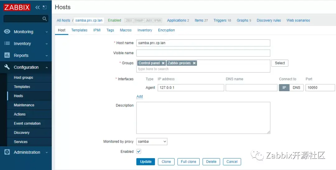 如何在Zabbix前端创建主机的一个简单控制台？ - 知乎
