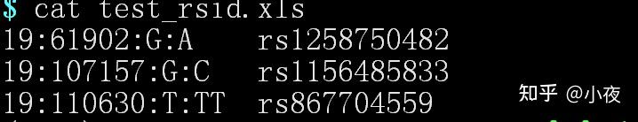 使用在线vep实现突变位点转rsid - 知乎