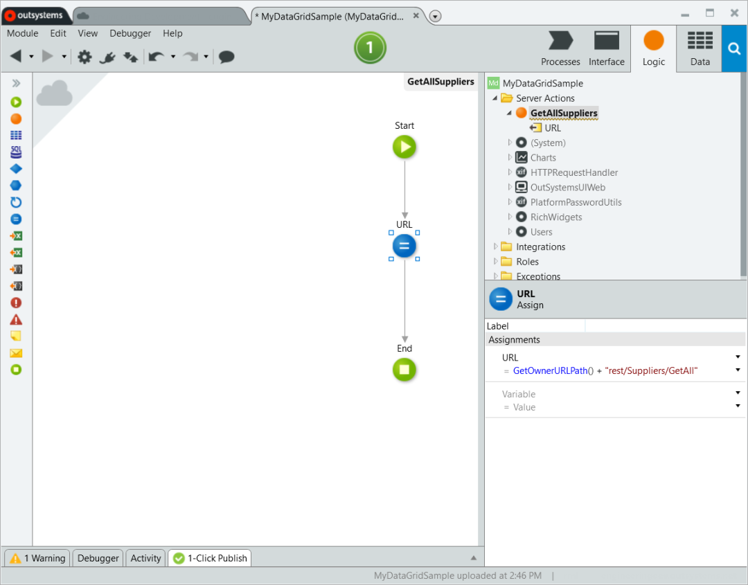 OutSystems开发文档 | 如何使用 OutSystems 数据网格功能 - 知乎