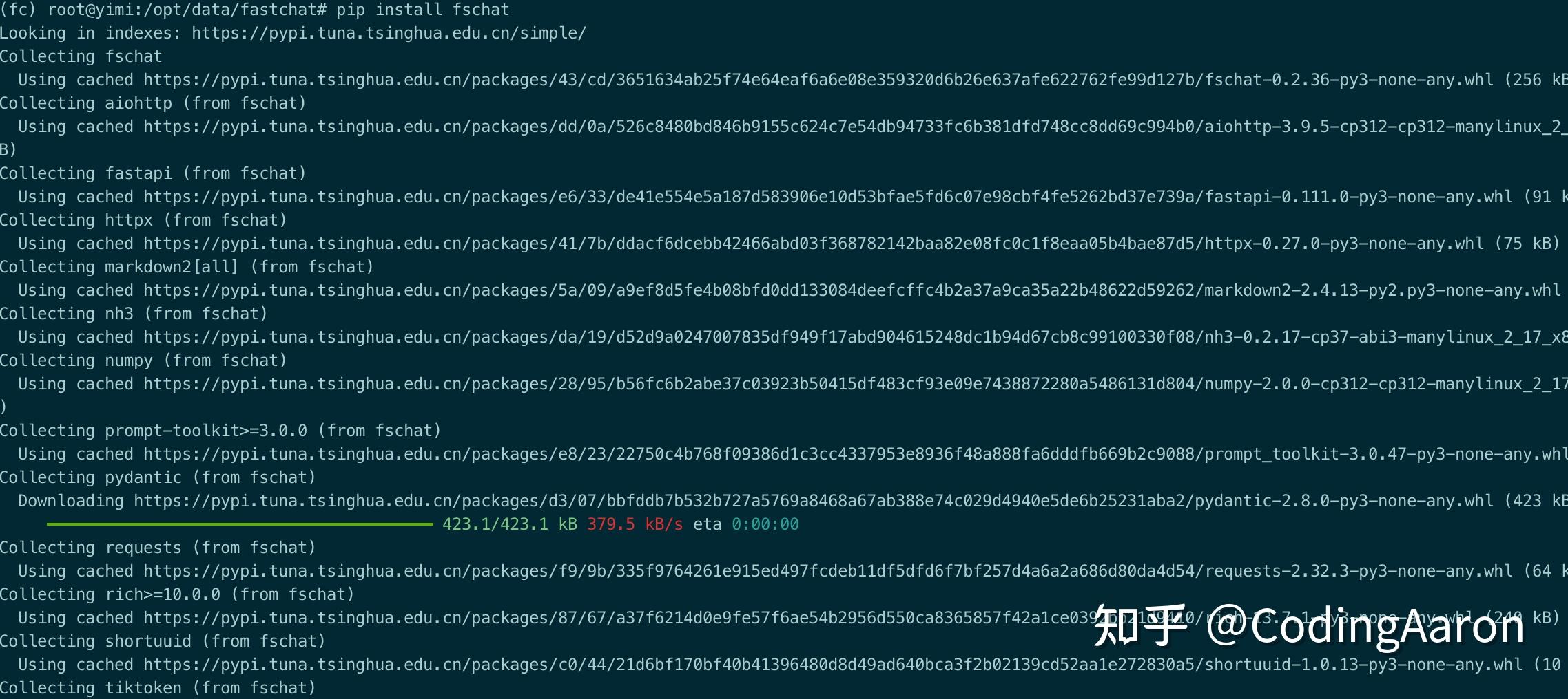 LLM系列之FastChat(一) | 安装与部署 - 知乎
