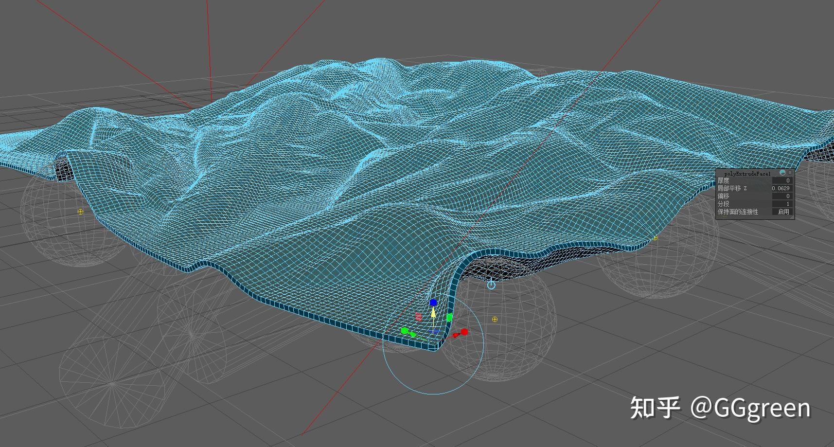 【学习笔记】maya ncloth的方法制作科研图像中的随机褶皱结构 - 知乎