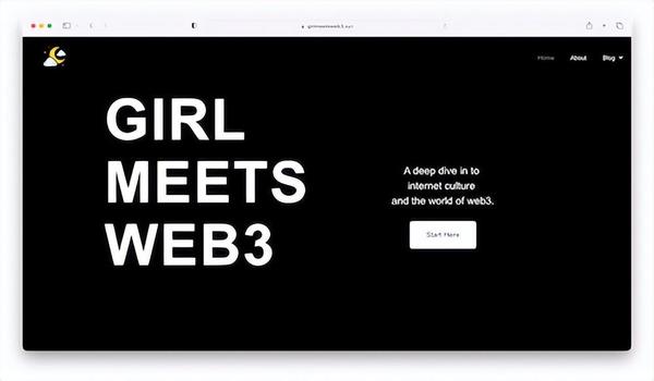 专注于Web3的博客GirlMeetsWeb3.xyz帮助初学者学习NFT与加密 - 知乎