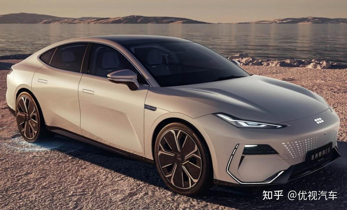 汉EV对手来了！吉利银河E8发布，外形吸睛、内饰8K屏，或20万起售 - 知乎