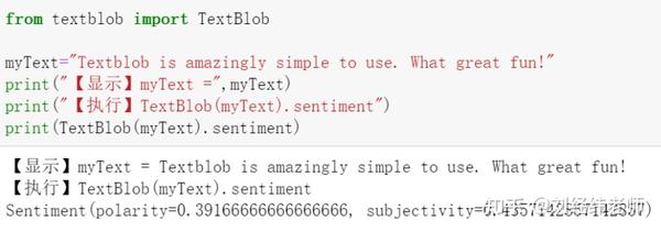 英文文本情感分析 textblob模块 sentiment方法 - 知乎