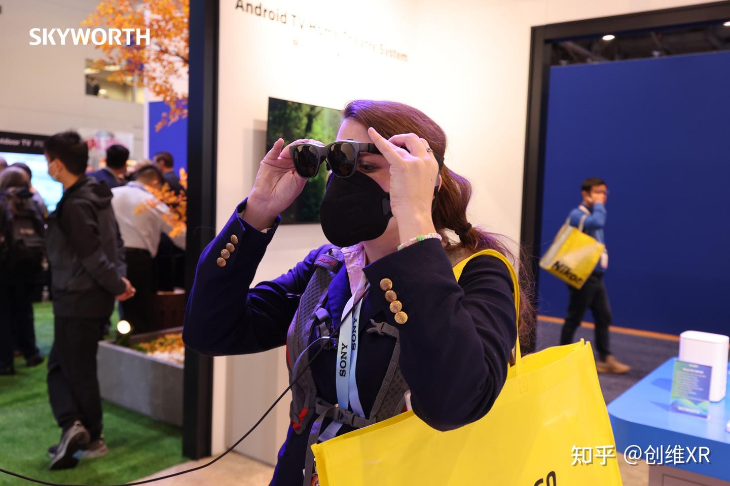 CES 2024：创维XR推出国产首台单眼4K Micro OLED MR产品 - 知乎