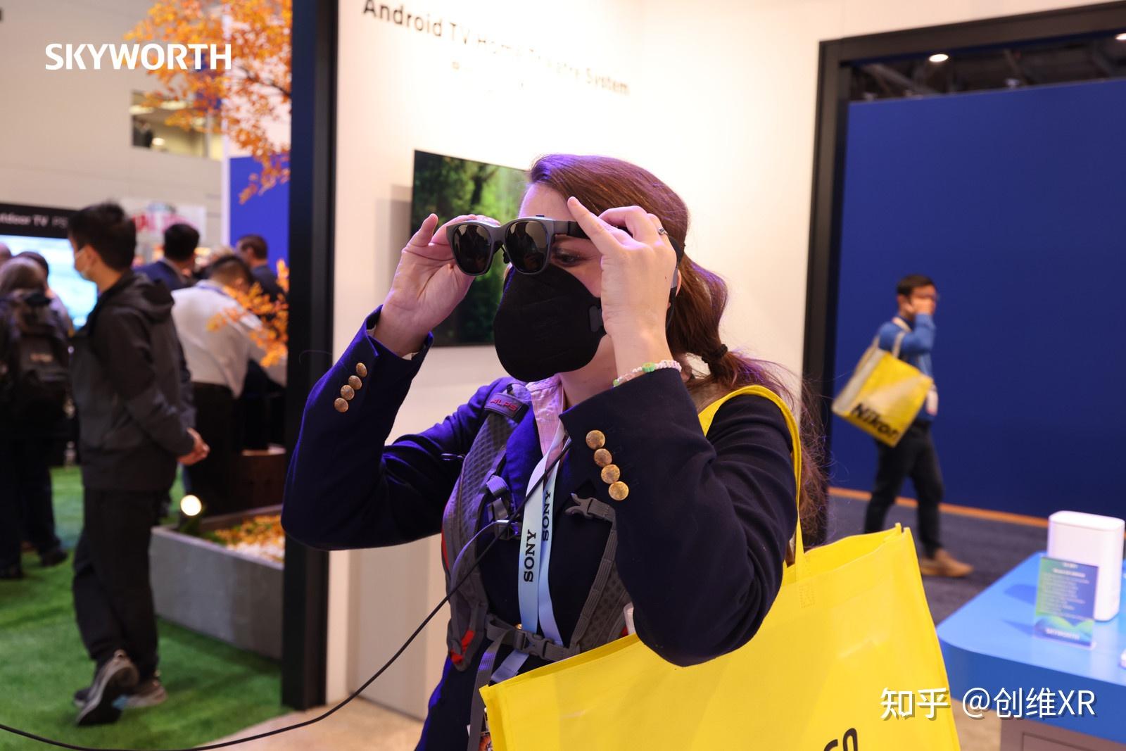CES 2024：创维XR推出国产首台单眼4K Micro OLED MR产品 - 知乎