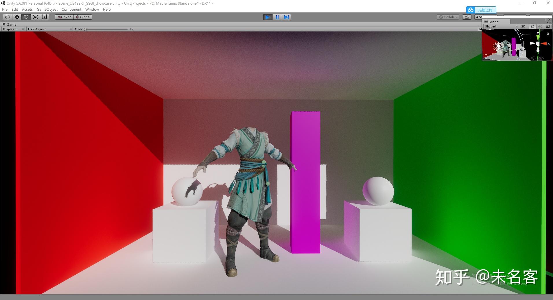 【UE4ToUnity】SSGI 效果展示 - 知乎
