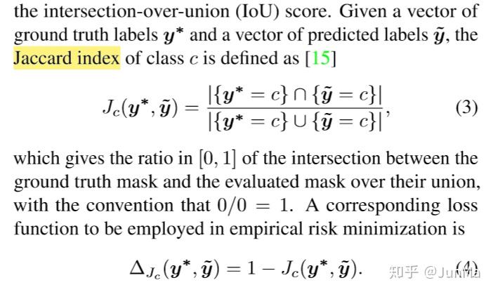 CVPR 2018：用于图像分割网络的Lovasz loss学习笔记 - 知乎