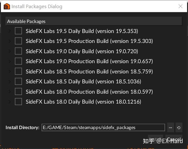 【Houdini】 关于steam版houdini indie19.5+版本 安装SideFX Labs - 知乎