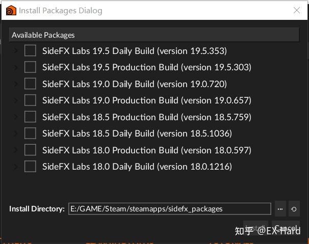 【Houdini】 关于steam版houdini indie19.5+版本 安装SideFX Labs - 知乎