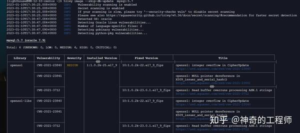 镜像安全扫描工具Trivy深入实践 - 知乎