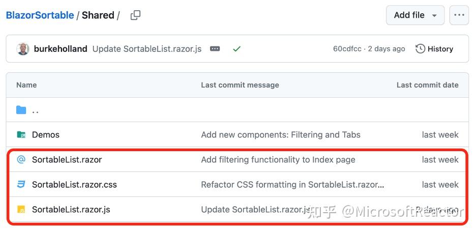 使用 SortableJS 组件的 Blazor 可排序列表 - 知乎