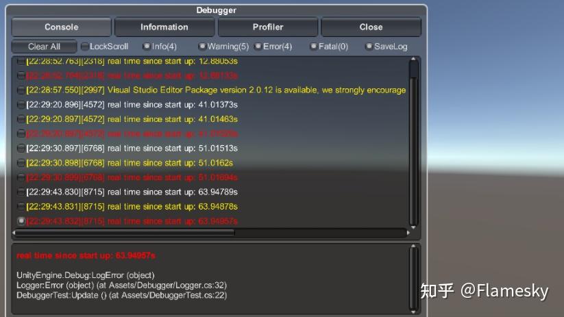 Unity运行时调试器 - 知乎