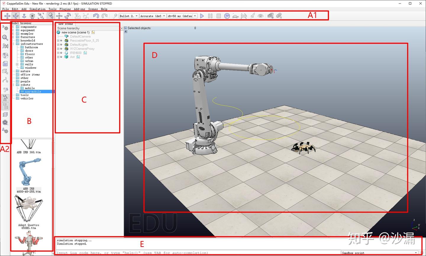 【V-REP自学笔记(二)】使用入门 - 知乎