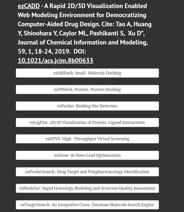 综述：在线药物虚拟筛选工具大汇总 - 知乎