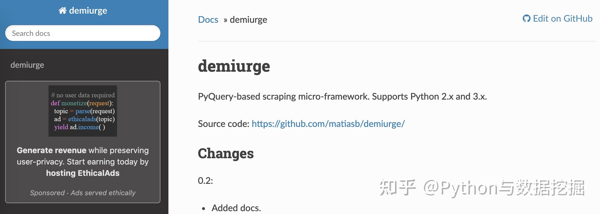 深度盘点：整理了 20 个 Python 爬虫工具包！ - 知乎