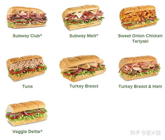 超详细的subway点餐攻略，教你如何独立的点一个完美的sub & 搭配推荐 - 知乎