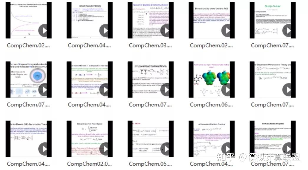 计算化学||量子化学/分子模拟视频教程推荐 - 知乎