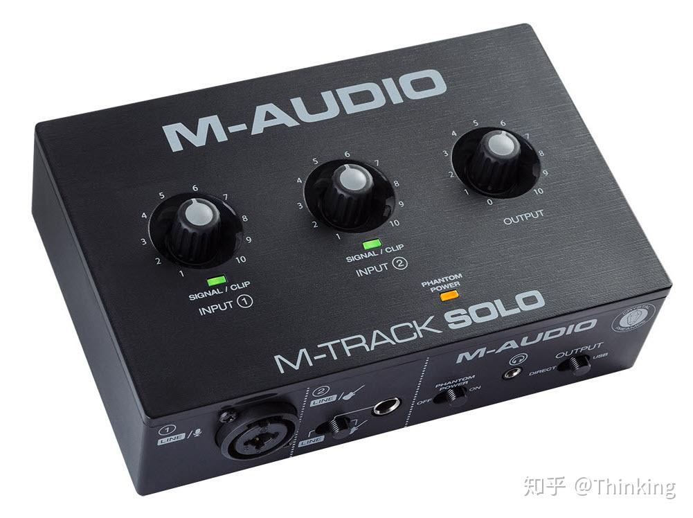 M-Audio发布M-Track Solo和M-Track Duo紧凑型专业音频接口 - 知乎