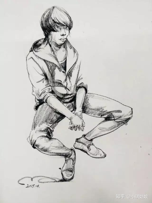 没有基础，速写该怎么画？这篇文章告诉你！ - 知乎