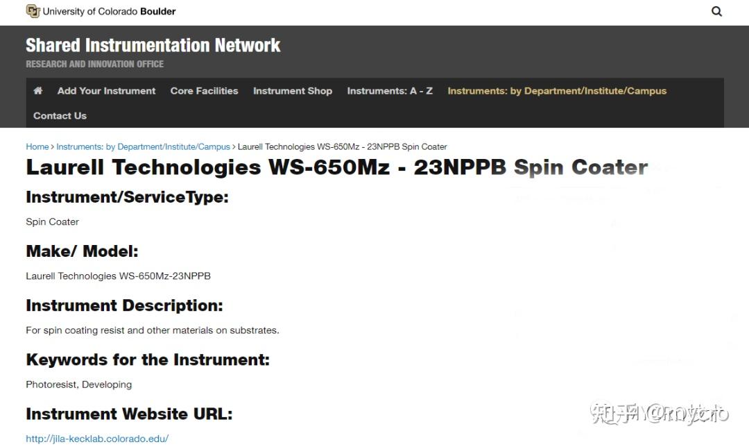 您可以在全球任何一个著名的实验室找到我—WS-650系列匀胶机! - 知乎