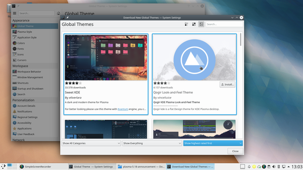 KDE官方社区消息:KDE plasma5.18.0LTS桌面环境正式版发布 - 知乎