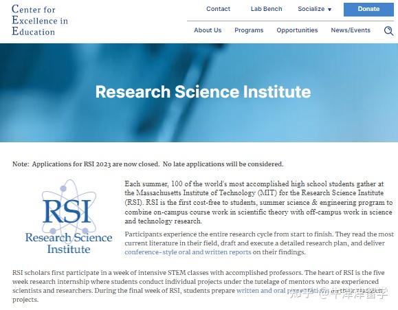 “美国夏校篇”——顶尖精英类夏校合集 - 知乎