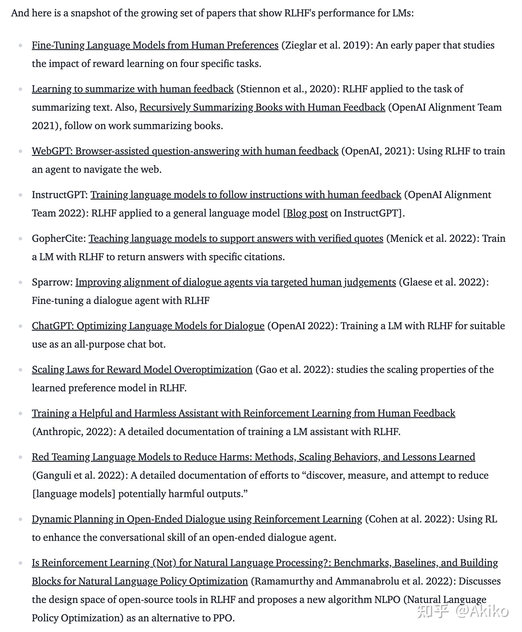 从零实现ChatGPT——RLHF技术笔记 - 知乎