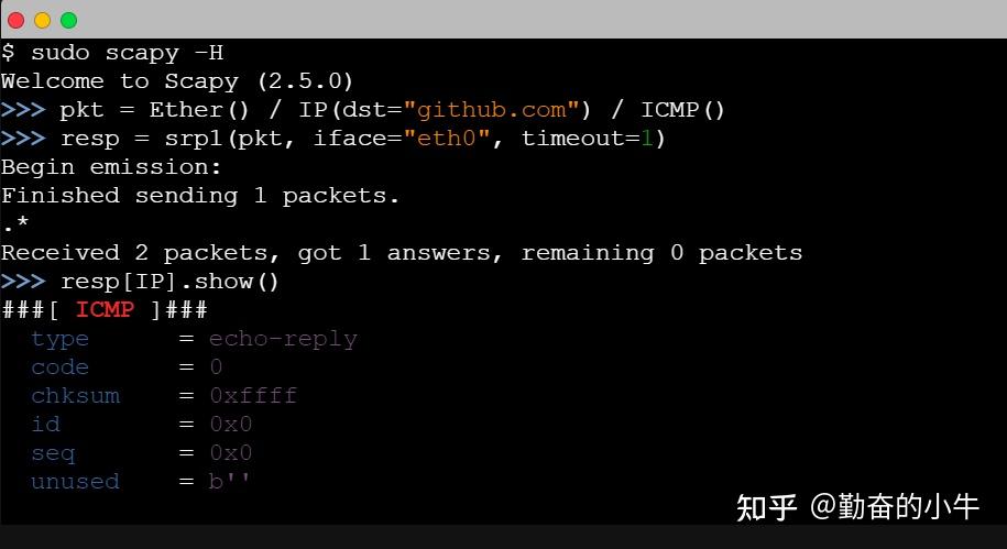 发包真香之：scapy工具 - 知乎