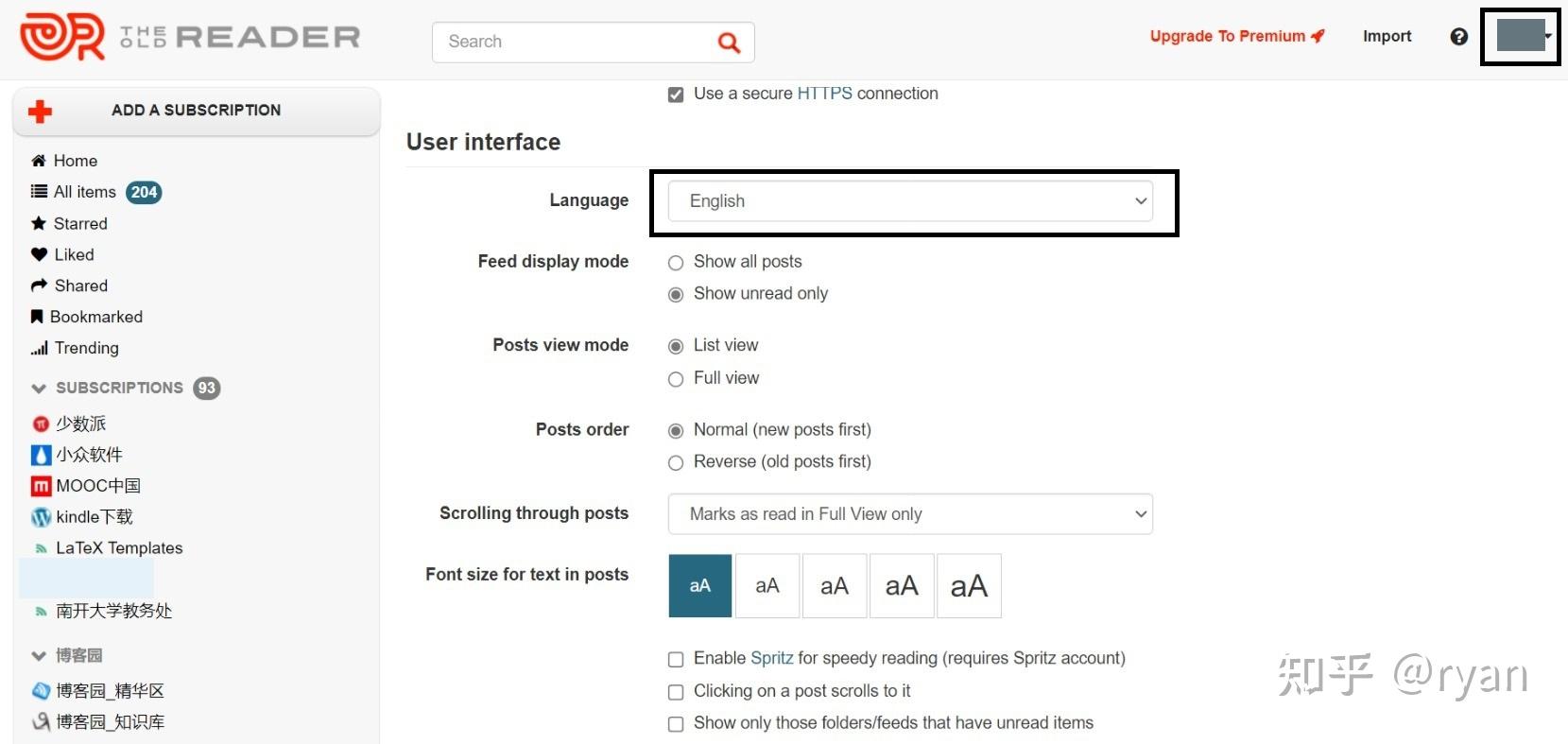 RSS阅读网站选择：The Old Reader代替Inoreader（二） - 知乎