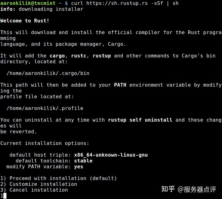 如何在Linux系统上安装和运行Rust - 知乎