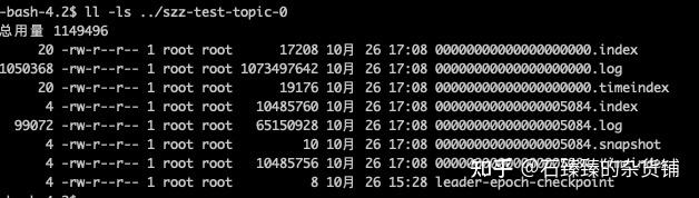 【kafka原理】kafka Log存储解析以及索引机制 - 知乎