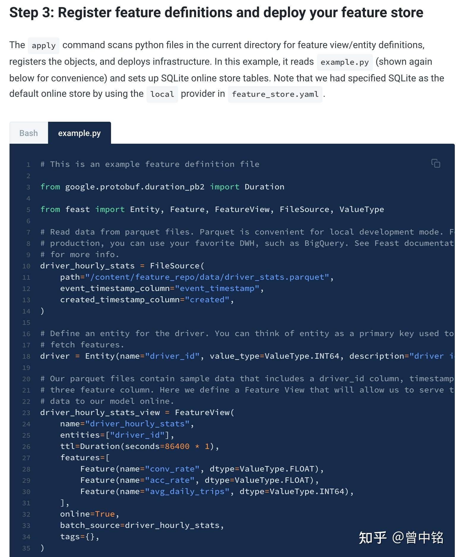 特征平台（Feature Store）：Feast - 知乎
