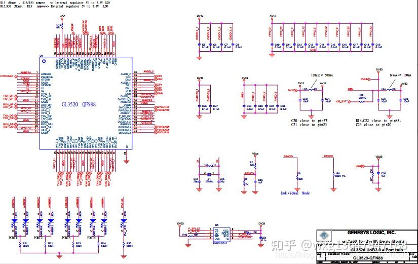 禾川兴提供GL3520设计USB3.0 HUB方案 - 知乎