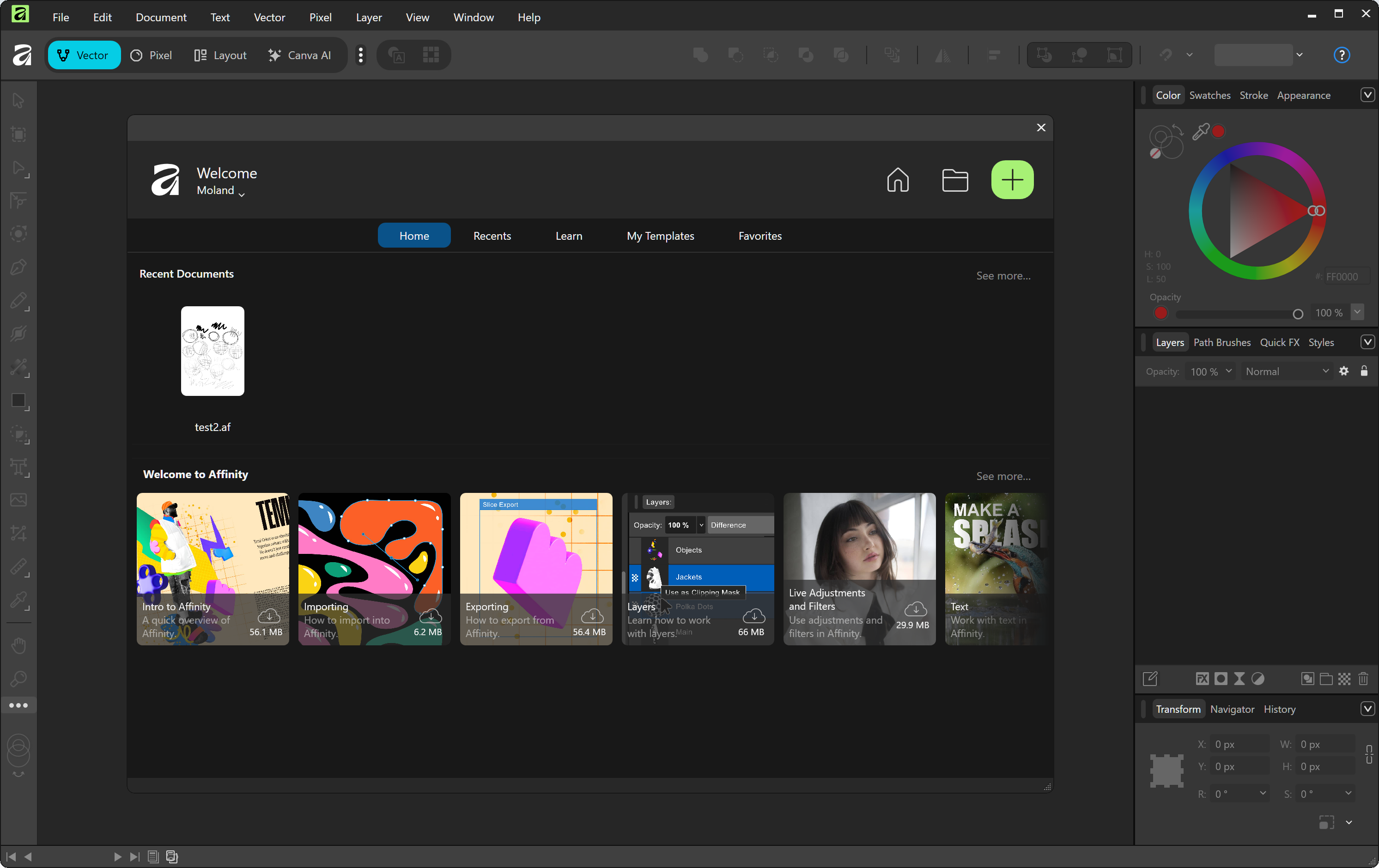 免费的新affinity studio设计插画软件测评 - 知乎