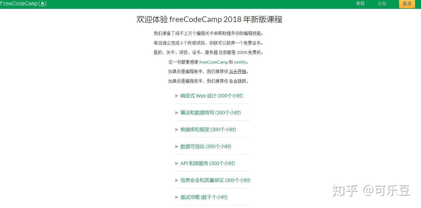 适合自学的编程网站——从小白到程序员 - 知乎