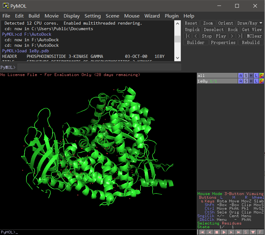PyMOL可视化对接结果 - 知乎