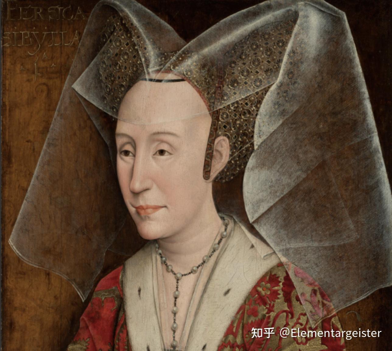 中世纪女帽——Hennin/Escoffion - 知乎