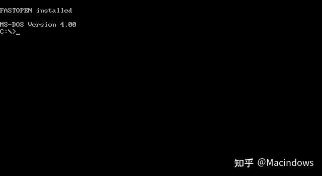 回顾一下历代MS-DOS - 知乎