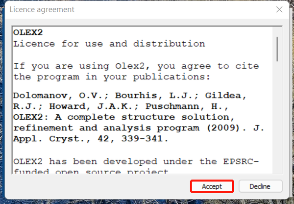 Olex2 详细安装教程 - 知乎