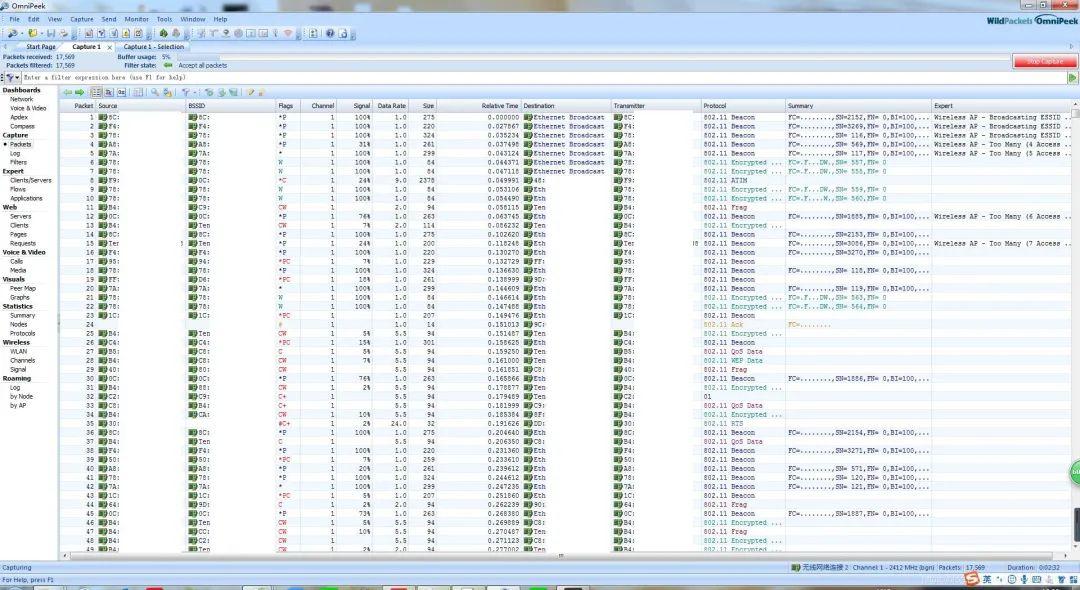 WiFi 空口抓包工具 --- OmniPeek - 知乎