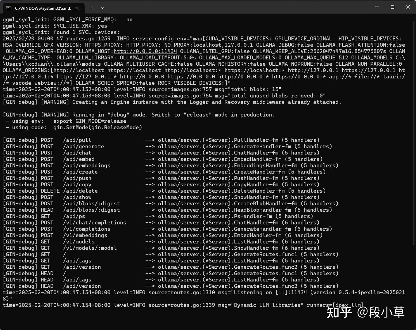 Intel 优化版 Ollama 正式上线！Intel GPU 本地快速部署 DeepSeek + 知识库/联网搜索实战 - 知乎