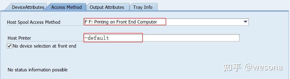 sap系统配置打印机（SAP GUI方式） - 知乎