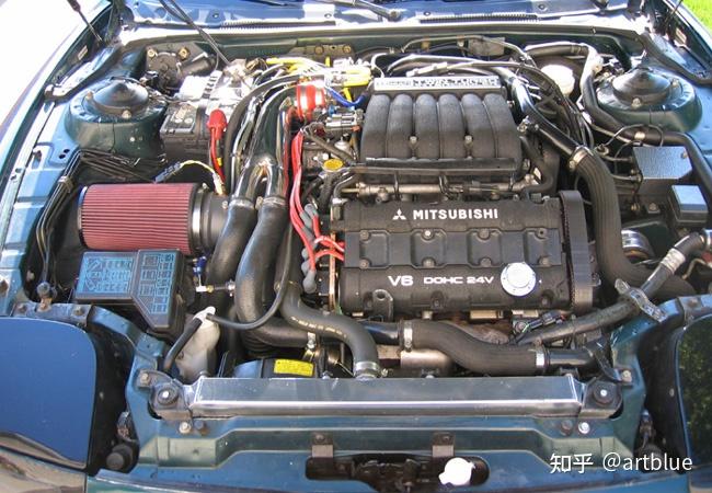 6G74 3.5L与6G72 3.0L对比图，6G72升级方法。6G75升级4.1 - 知乎