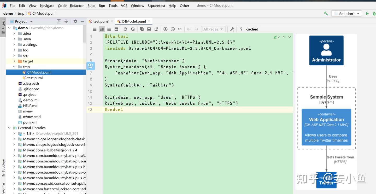 技术宅的好用工具PlantUML（IDEA） - 知乎