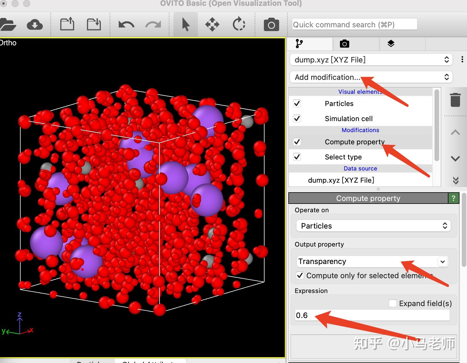 lammps教程：Ovito设置原子不同透明度的小技巧 - 知乎