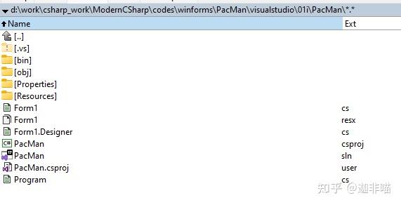 VS2022+CSharp+Windows Forms+Pac Man Game 简单测试 - 知乎