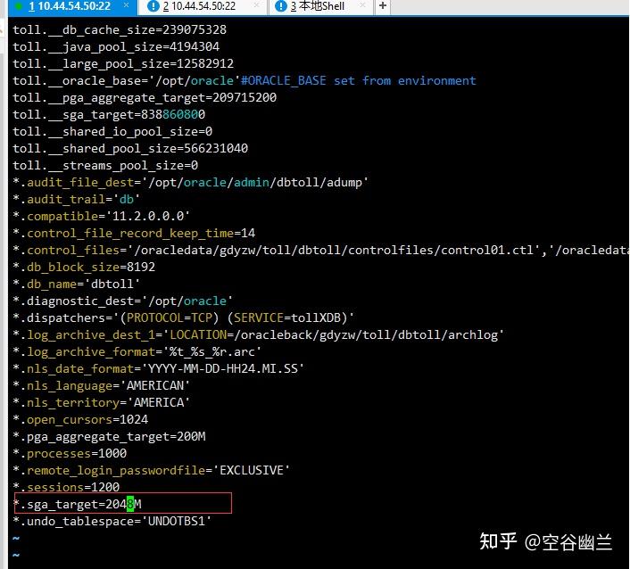 Oracle 修改 sga_target 参数设置 - 知乎